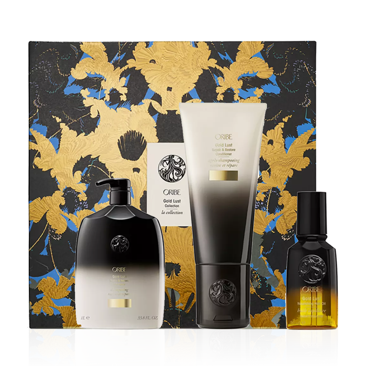 Oribe Gold Lust Collection Holiday Gift Set - Gold Lust Repair & Resto ...